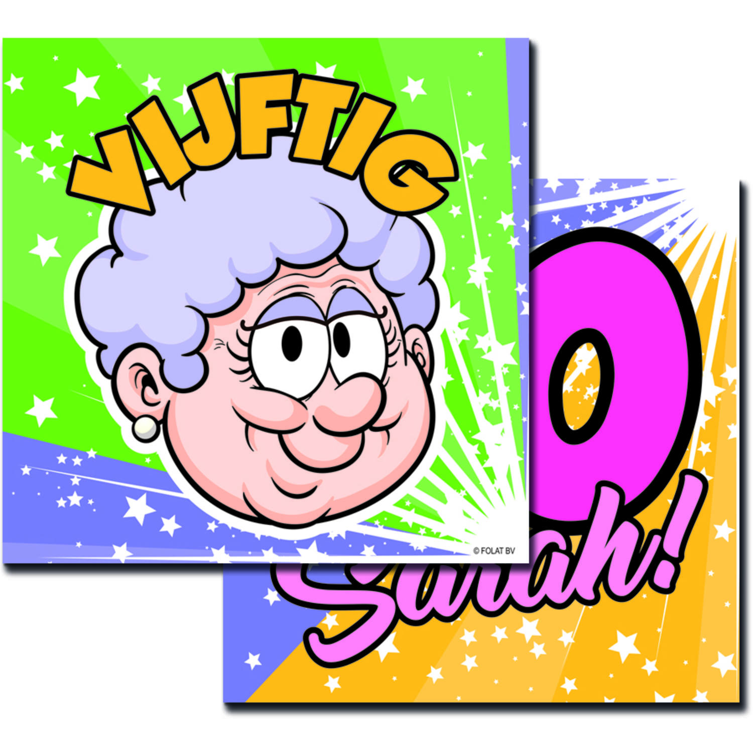 Servetten Sarah neon 20st